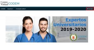 Campus virtual CODEM, formación digital en el área de salud