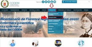 Campus virtual CODEM, formación digital en el área de salud